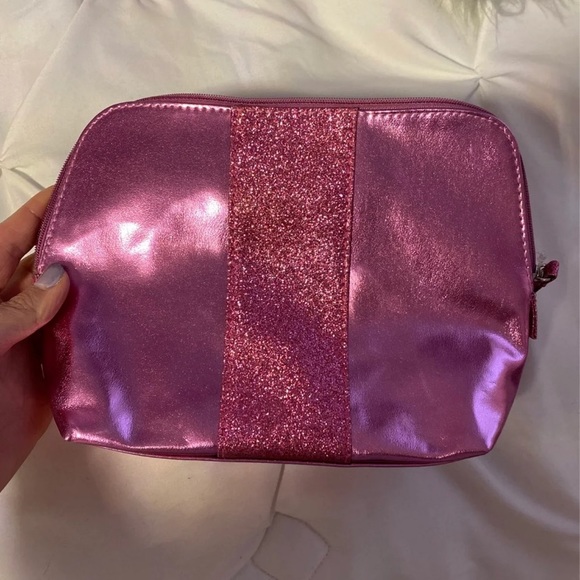 Ulta Beauty | Bags | Final Chance Pink Glitter Cosmetics Bag | Poshmark